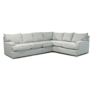 Latitude Run® Yukio 124 x 98 Corner Sectional in Revolution Performance ...