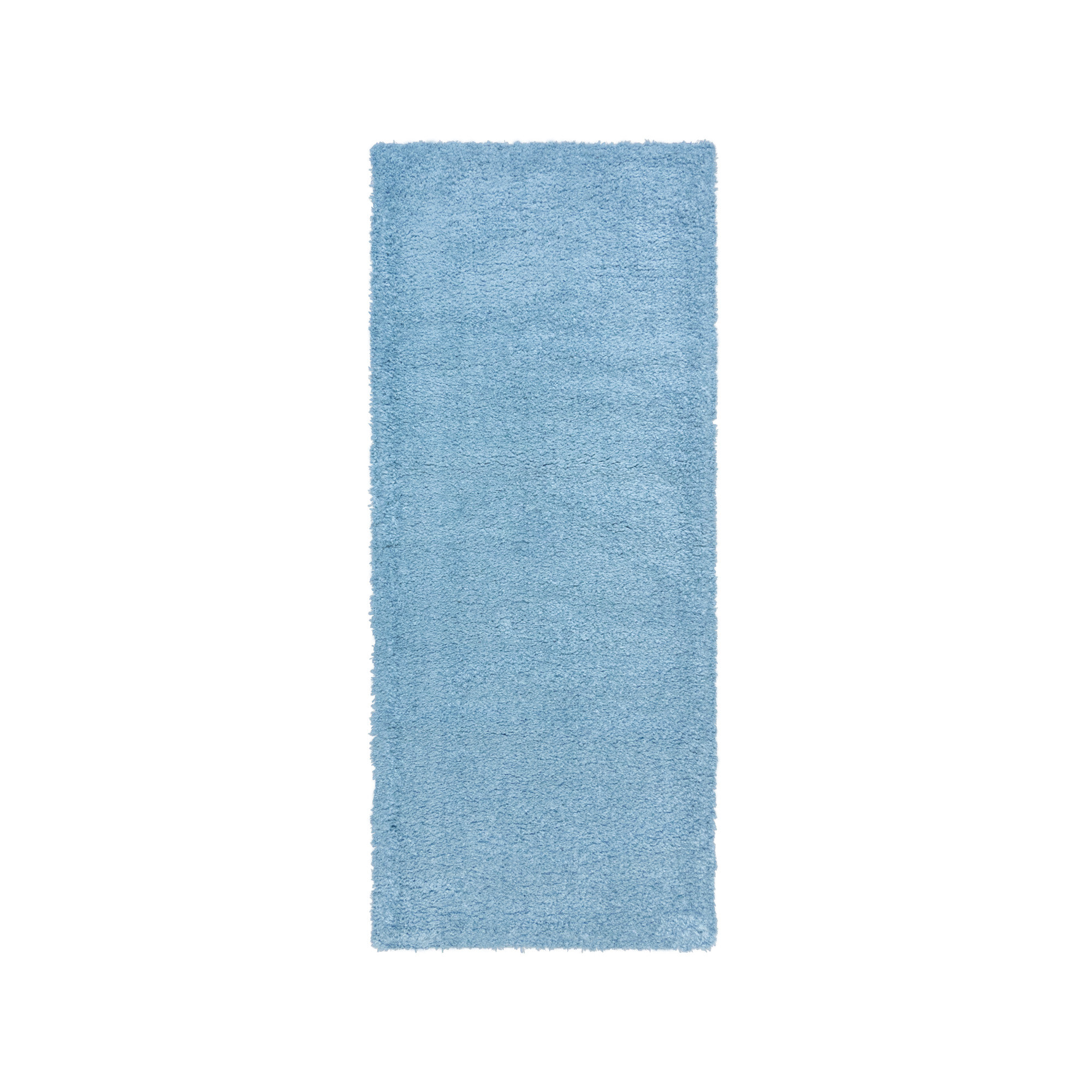 Gertmenian Plush Solid Light Blue Shag Area Rug - Wayfair Canada