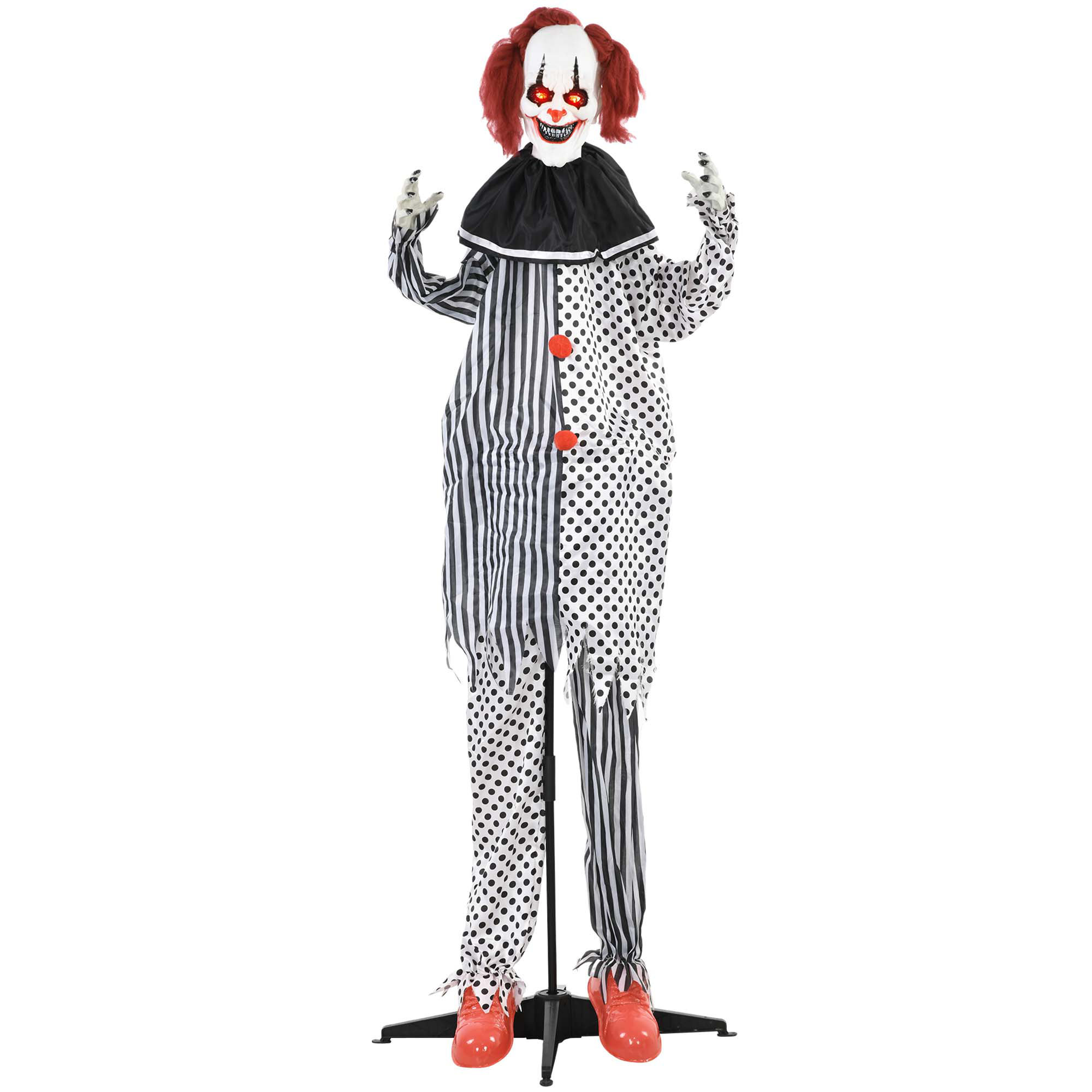 Dakota Fields 6' Life Size Outdoor Halloween Sound And Motion Activated ...