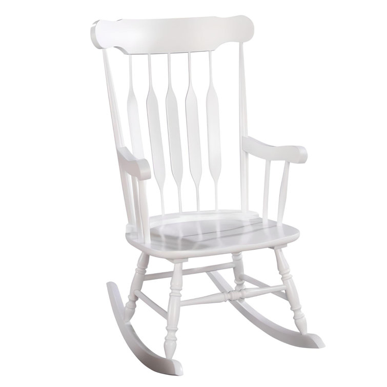 Alcott Hill® Solid Wood Rocking Chair | Wayfair