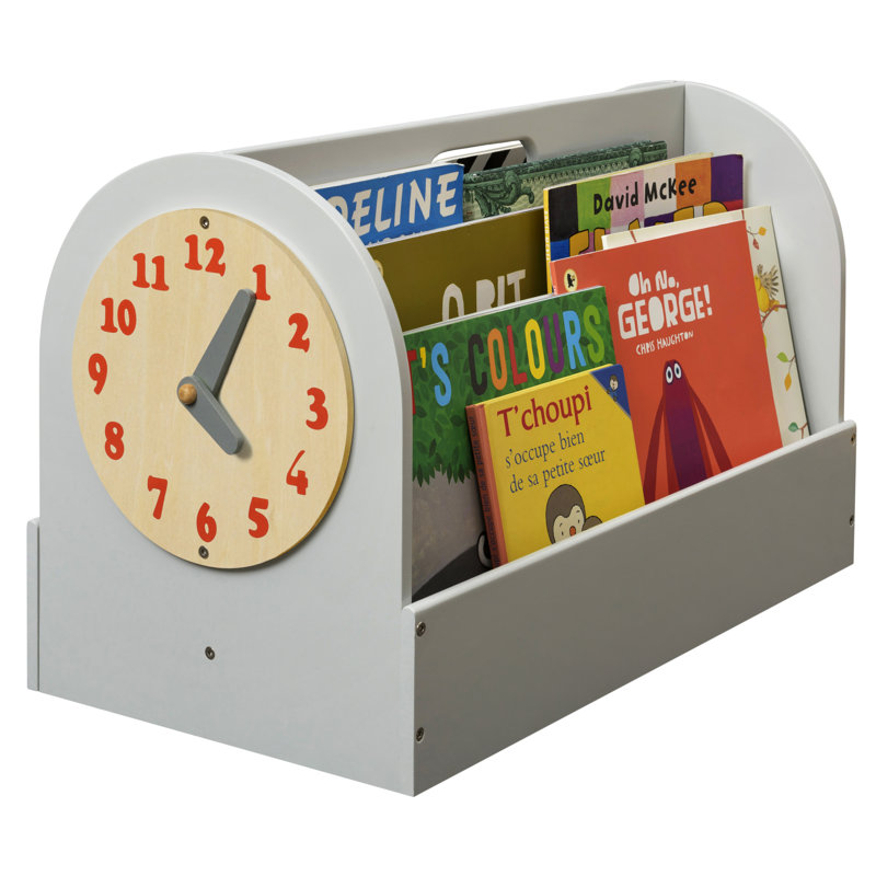 Tidy Books Portable 2 Compartment Book Display & Reviews | Wayfair