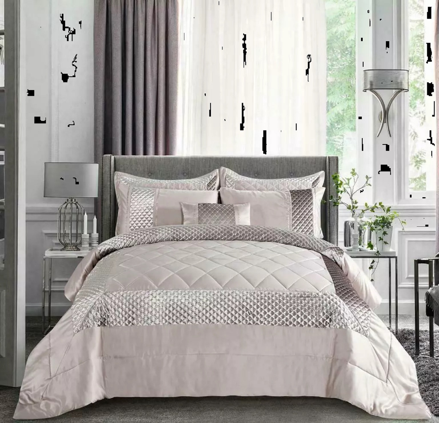 ZASH LONDON Polyester Bedspread Set | Wayfair.co.uk