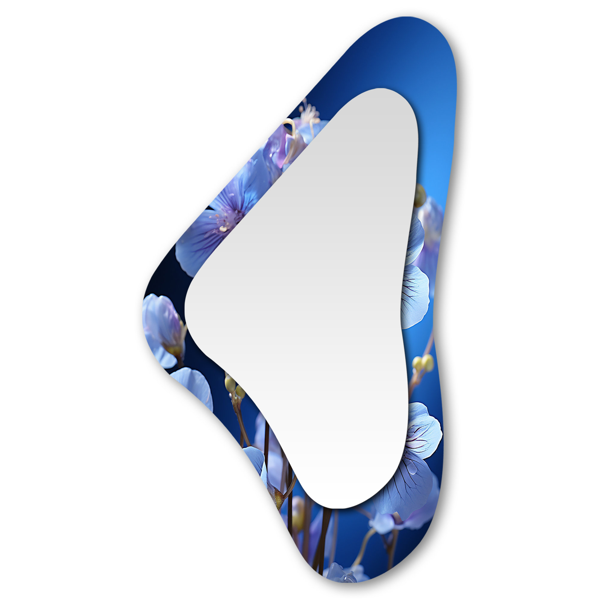 Ivy Bronx Lesley Violets Surreal Enchantment - Violets Unique Shape ...