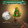 woxeon 360° Rotating Plug In Christmas Lamp Light - Christmas Tree ...