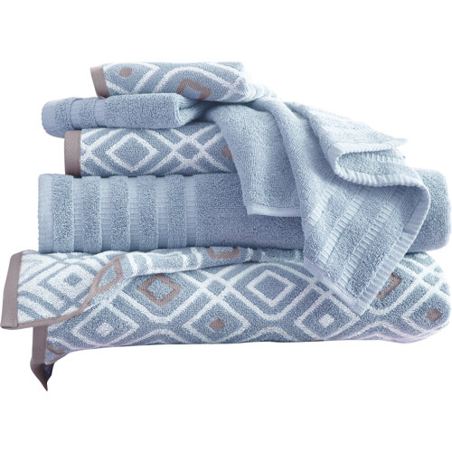 Geometric Bath Towels You'll Love | Wayfair