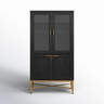 Willa Arlo™ Interiors Wattson Bar Cabinet & Reviews | Wayfair