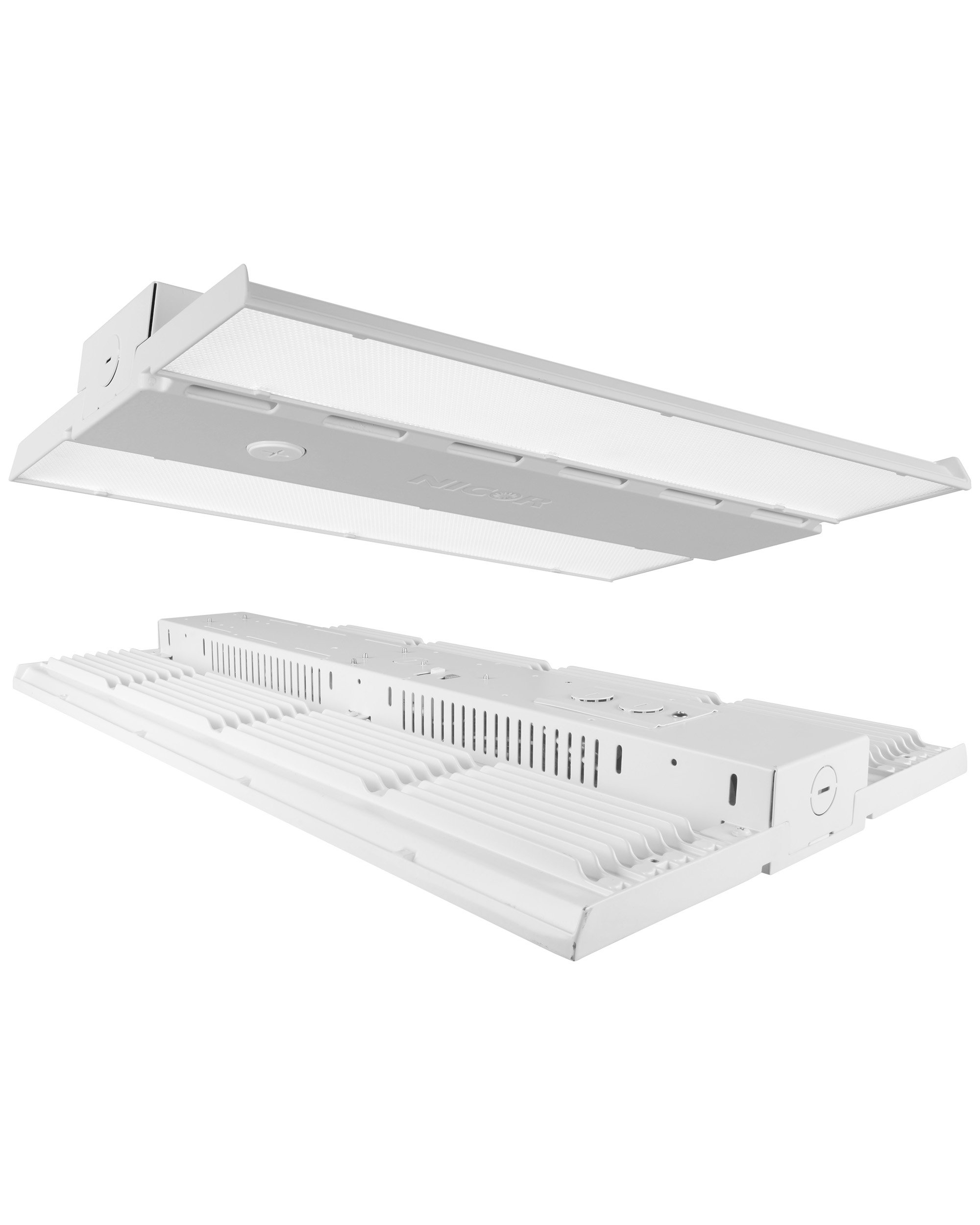 NICOR Lighting HML3 320W High-Performance Selectable LED High-Bay ...