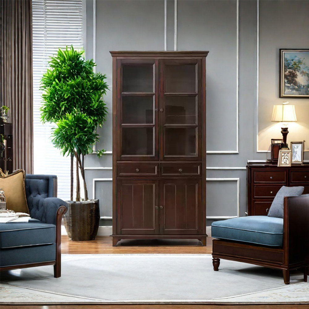 Parttlion American style light luxury bookcase - Wayfair Canada