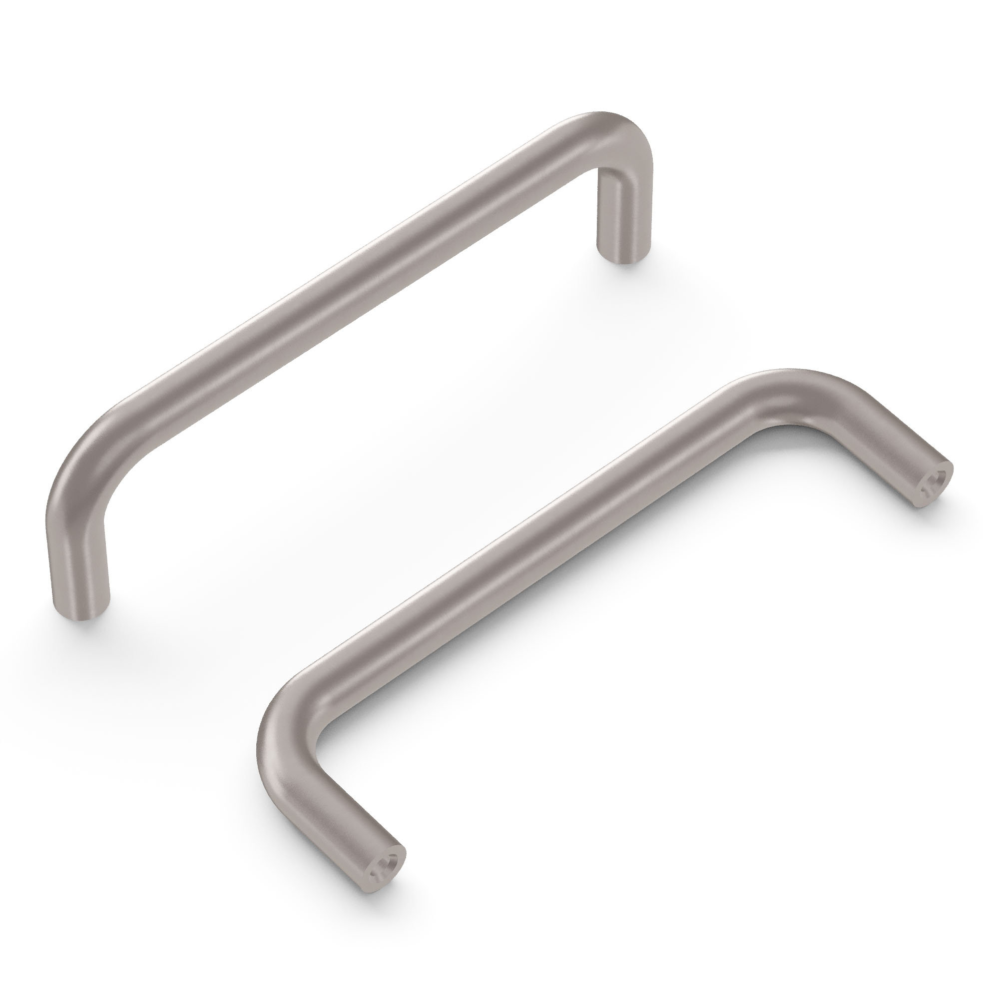 Hickory Hardware Wire Pulls Kitchen Cabinet Handles, Solid Core Drawer ...