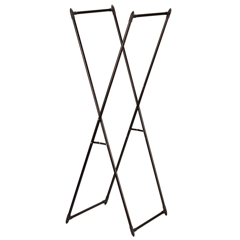 Rebrilliant Metal Foldable X-Frame Drying Rack & Reviews | Wayfair