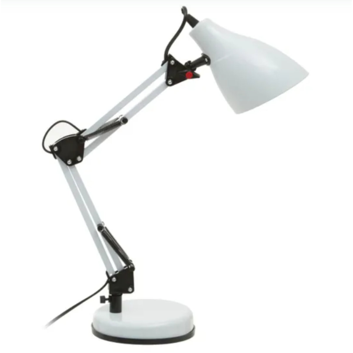 Metro Lane Interiors By Ph White Angled Desk Lamp | Wayfair.co.uk