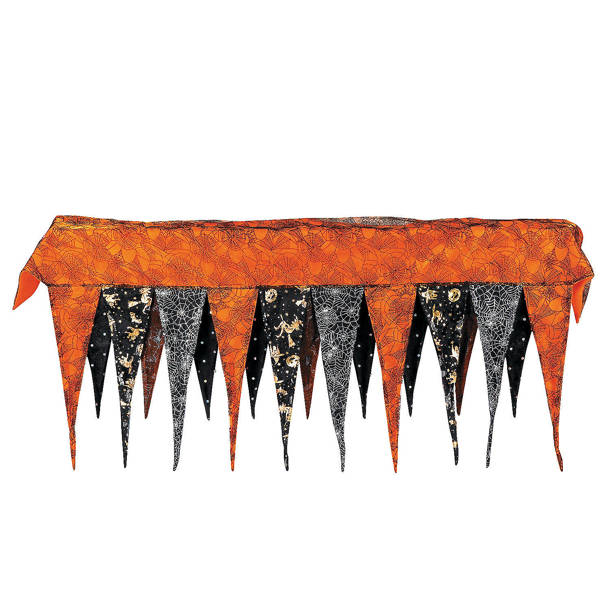 Union Rustic Gupton Rectangle Geometric Teak Table Runner & Reviews ...