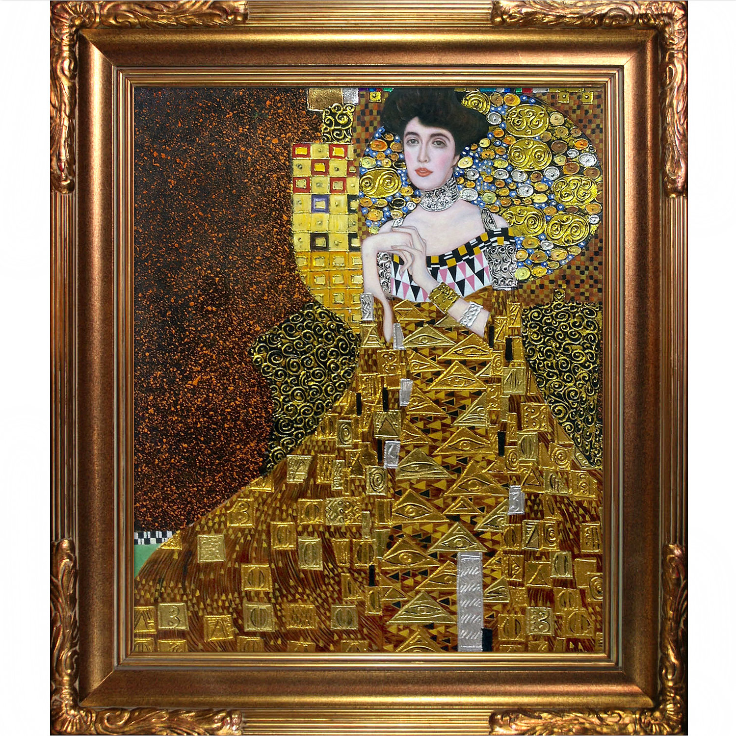 Vault W Artwork Portrait Of Adele Bloch-Bauer I On Canvas by Gustav ...