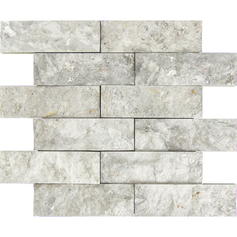 Stone & Tile Shoppe, Inc. Marble Brick Joint Mosaic Wall & Floor Tile ...