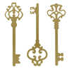 The Decal Guru Skeleton Keys Wall Decal & Reviews | Wayfair