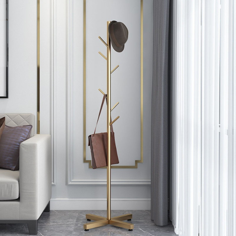 Rebrilliant Dianthe Modern Free-standing Metal Coat Rack W/7 hooks ...