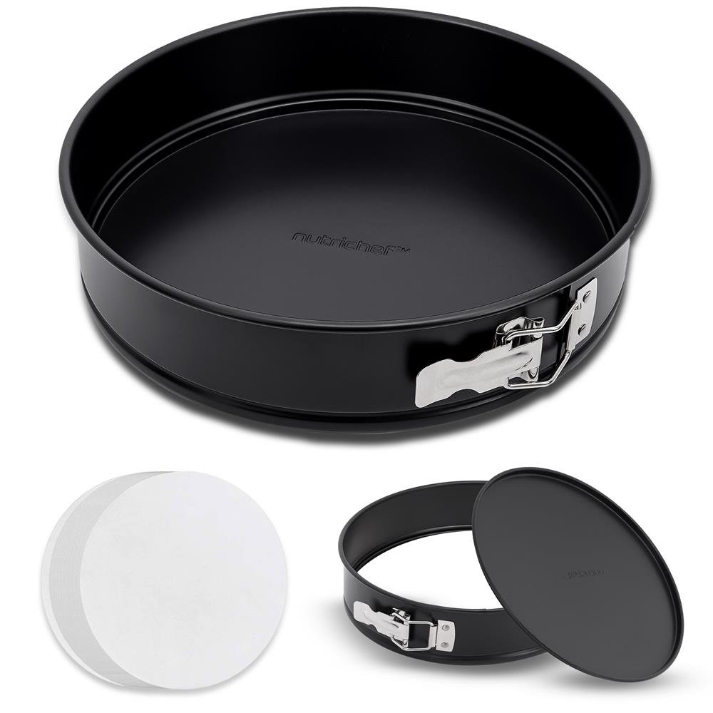NutriChef Non-Stick Springform Baking Pan, Leakproof and Rustproof Cake ...