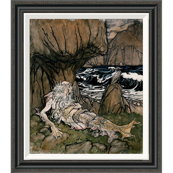 Global Gallery " A Crowned " by Arthur Rackham | Wayfair