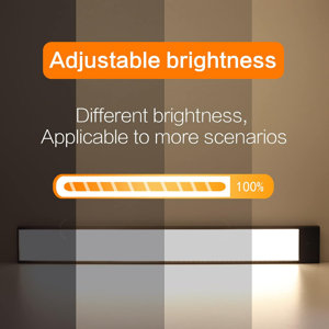 YI LIGHTING LED 1-Piece 12" Battery Powered Under Cabinet Light Bar ...