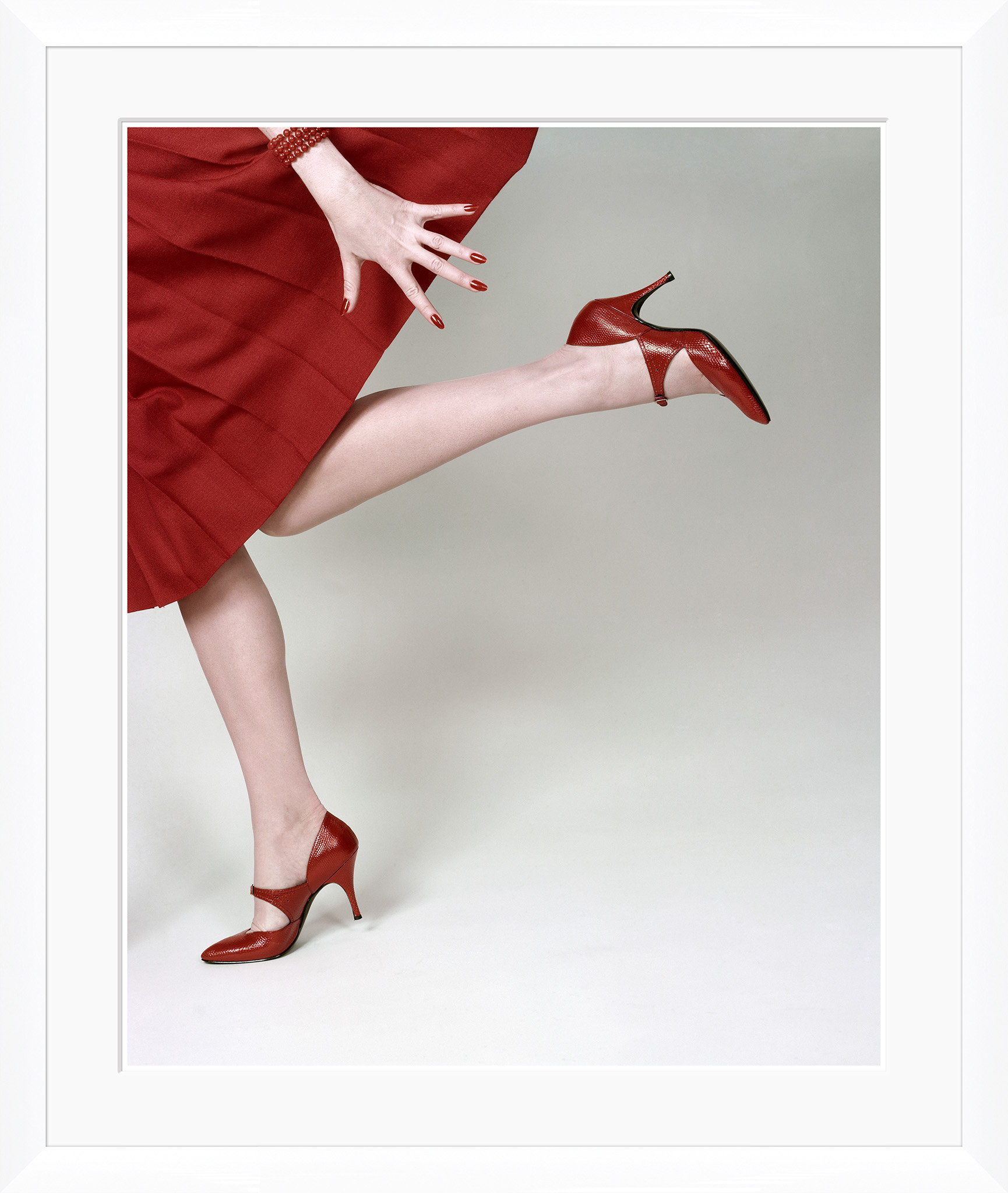 Soicher Marin Vogue Magazine, A Model Wearing Fleming-Joffe Shoes ...