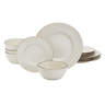 Tabletops Gallery Embossed Dinnerware Tabletops Gallery 12PC Set ...