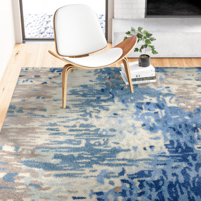 17 Stories Ratcliff Abstract Rug & Reviews | Wayfair