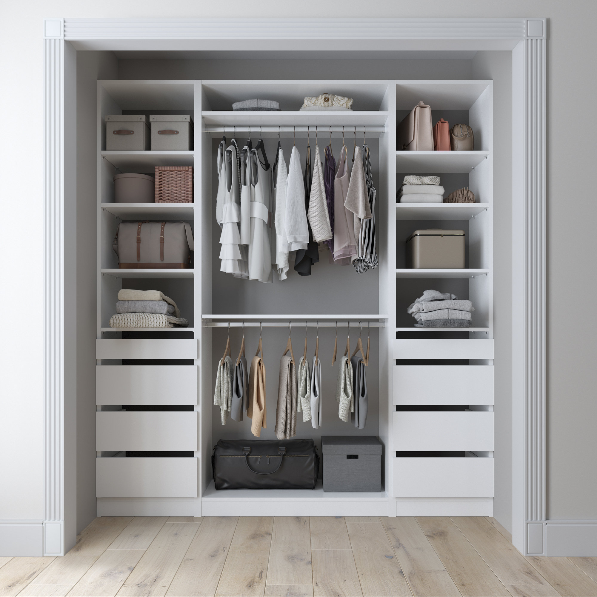Closets & Co. 72" Closet System | Wayfair