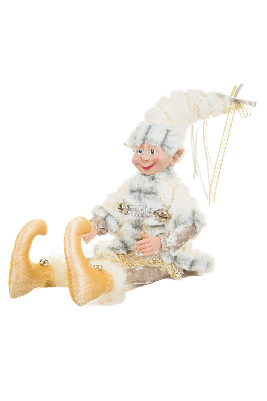 The Holiday Aisle® Silver Malleable Holiday Elf | Wayfair