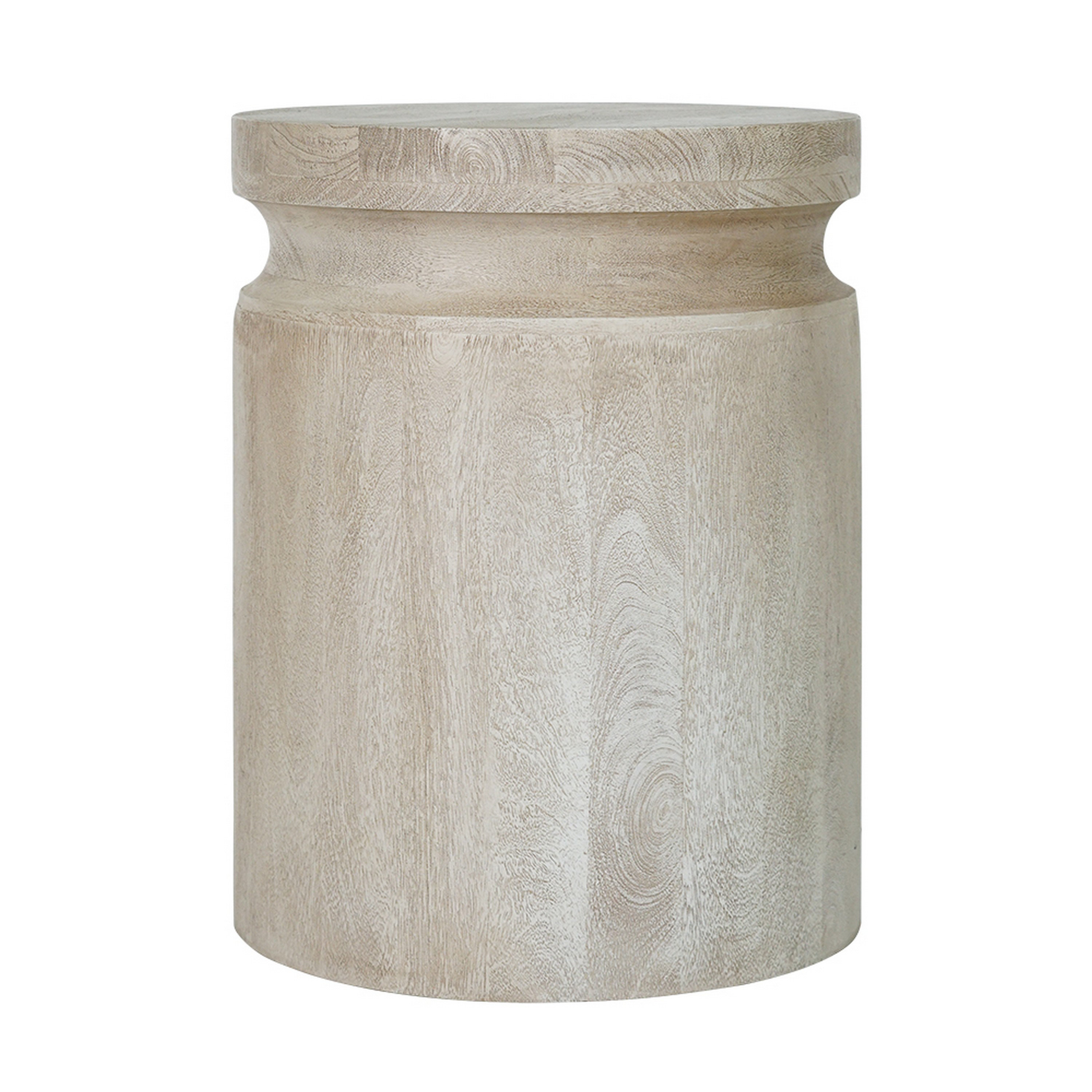 Loon Peak Genece Solid Wood Block End Table - Wayfair Canada