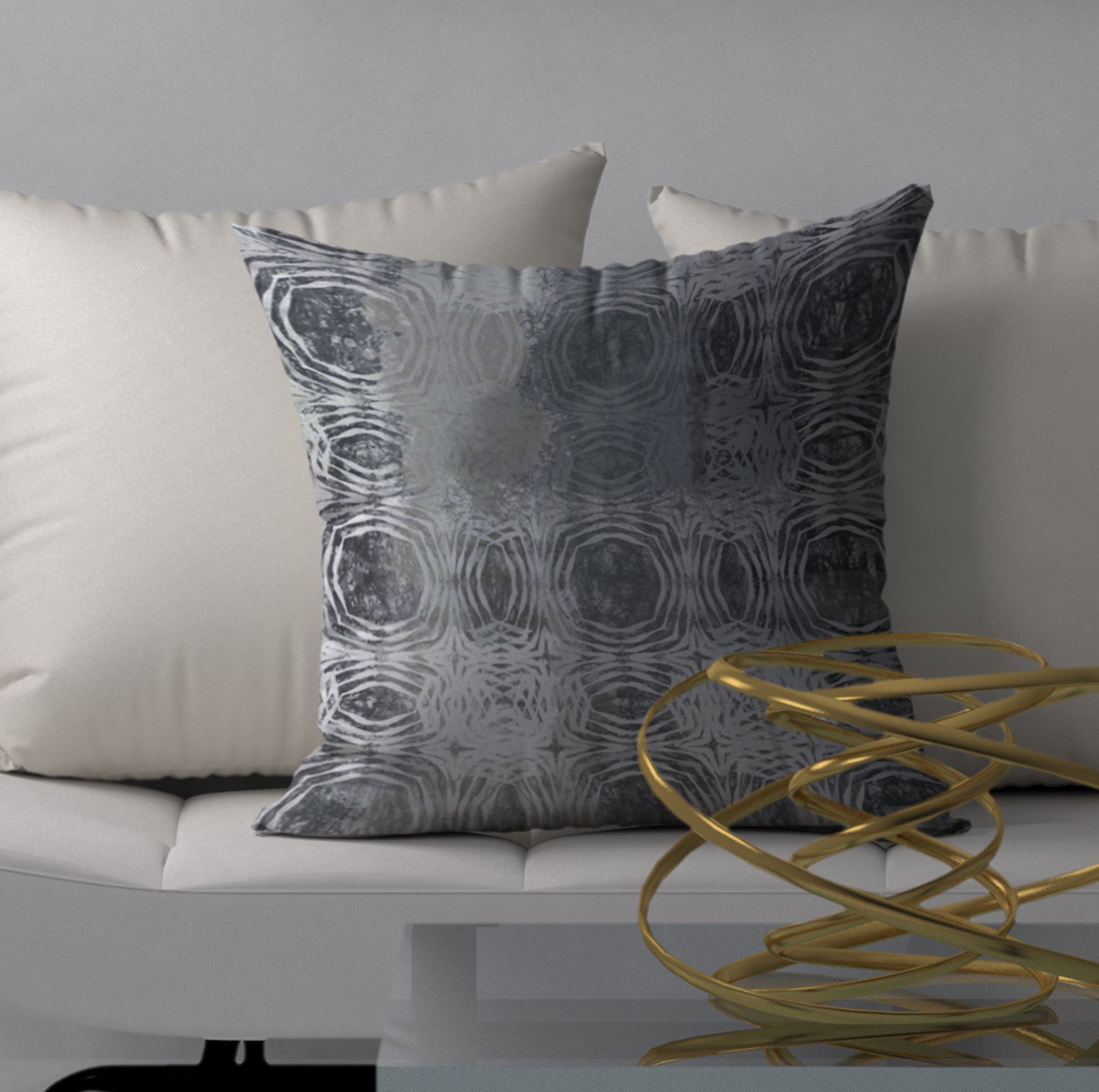 LeRoi Products Power Delightful Square Pillow Cover & Insert | Wayfair