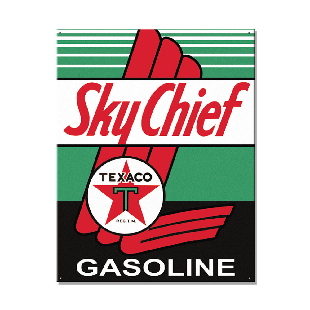 Desperate Enterprises Texaco Sky Chief Metal Sign - Wayfair Canada