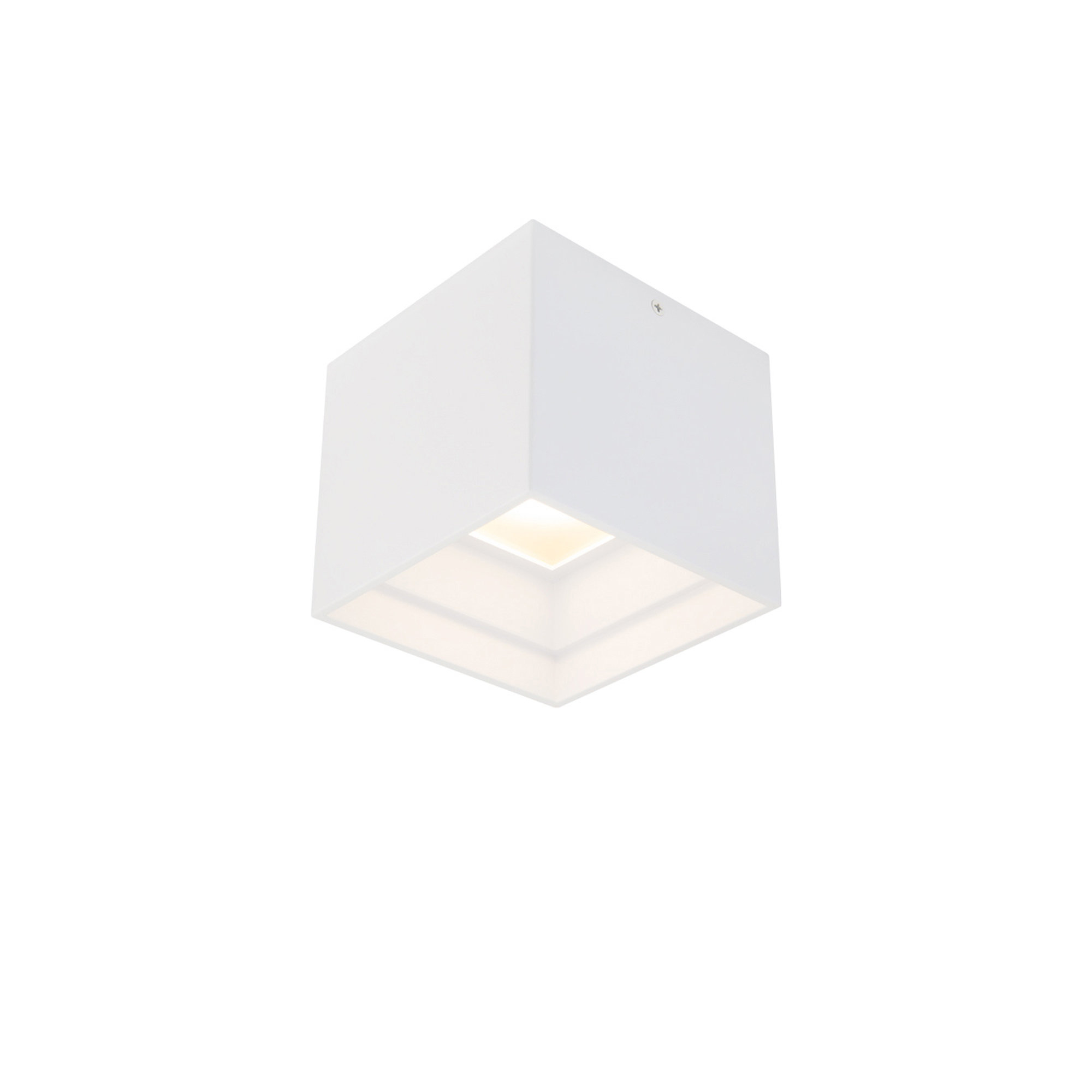 dweLED Downtown 5In LED Square Flush Mount 3-CCT 3000K-3500K-4000K Set ...