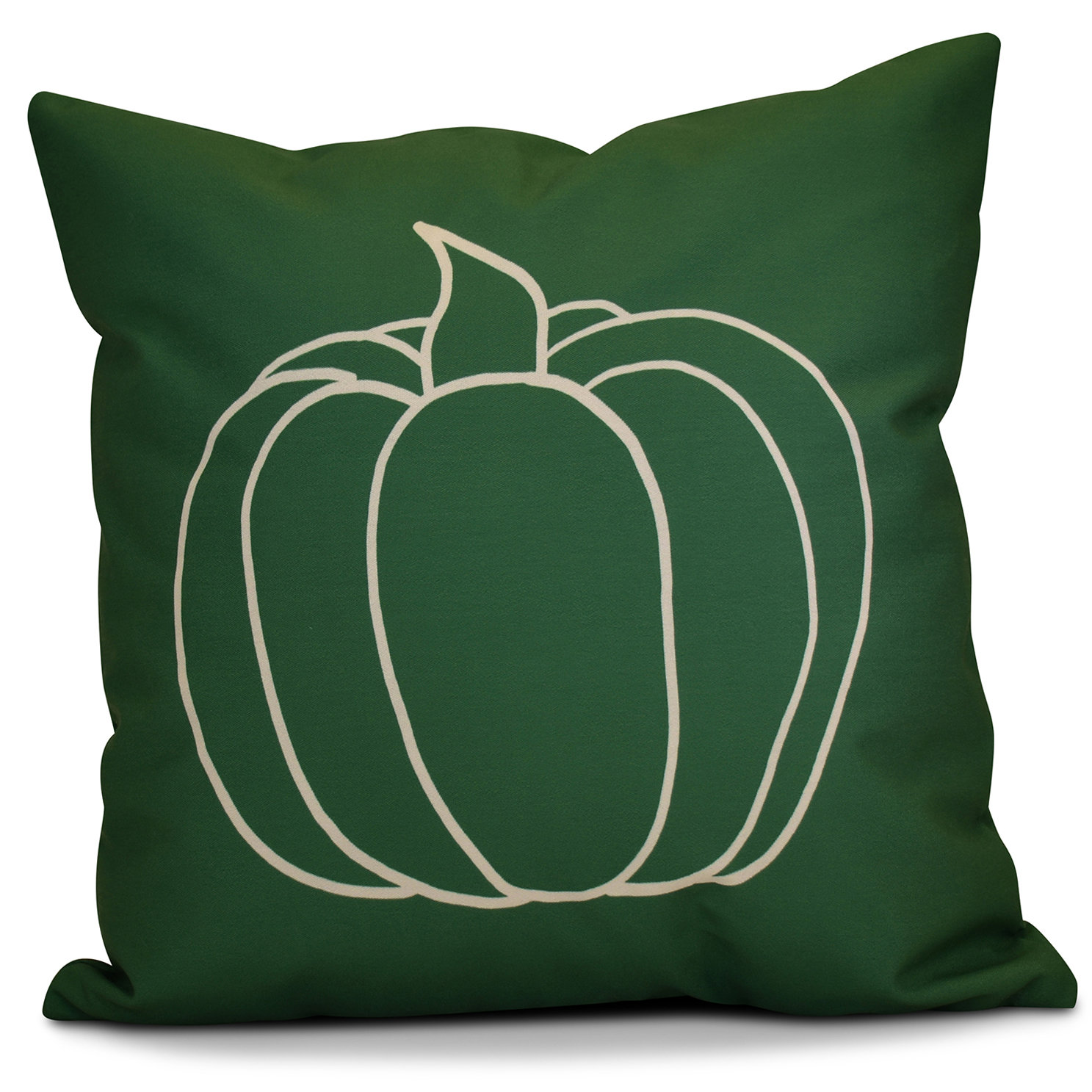 e by design Flipping for Fall Pumpkin Pie Outdoor Square Pillow Cover ...
