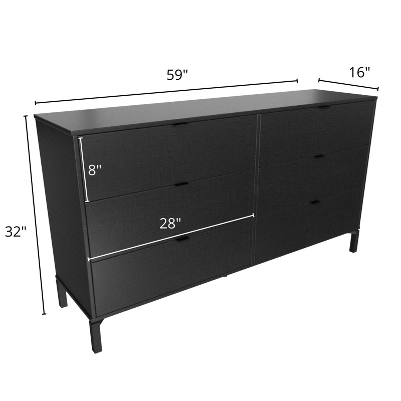 Latitude Run® 6 - Drawer Dresser & Reviews | Wayfair