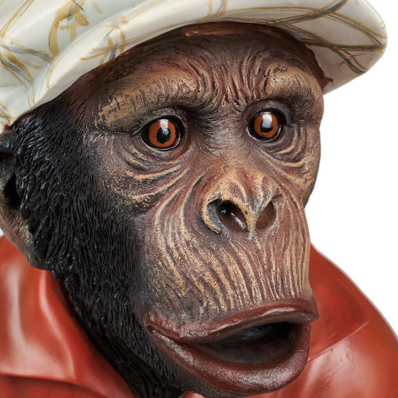 Hi-Line Gift Ltd. Golfer Monkey Statue & Reviews | Wayfair