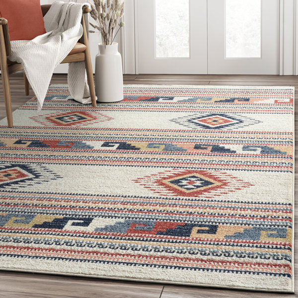 Foundry Select Tiburon Southwestern Diamond Pattern Area Rug & Reviews ...