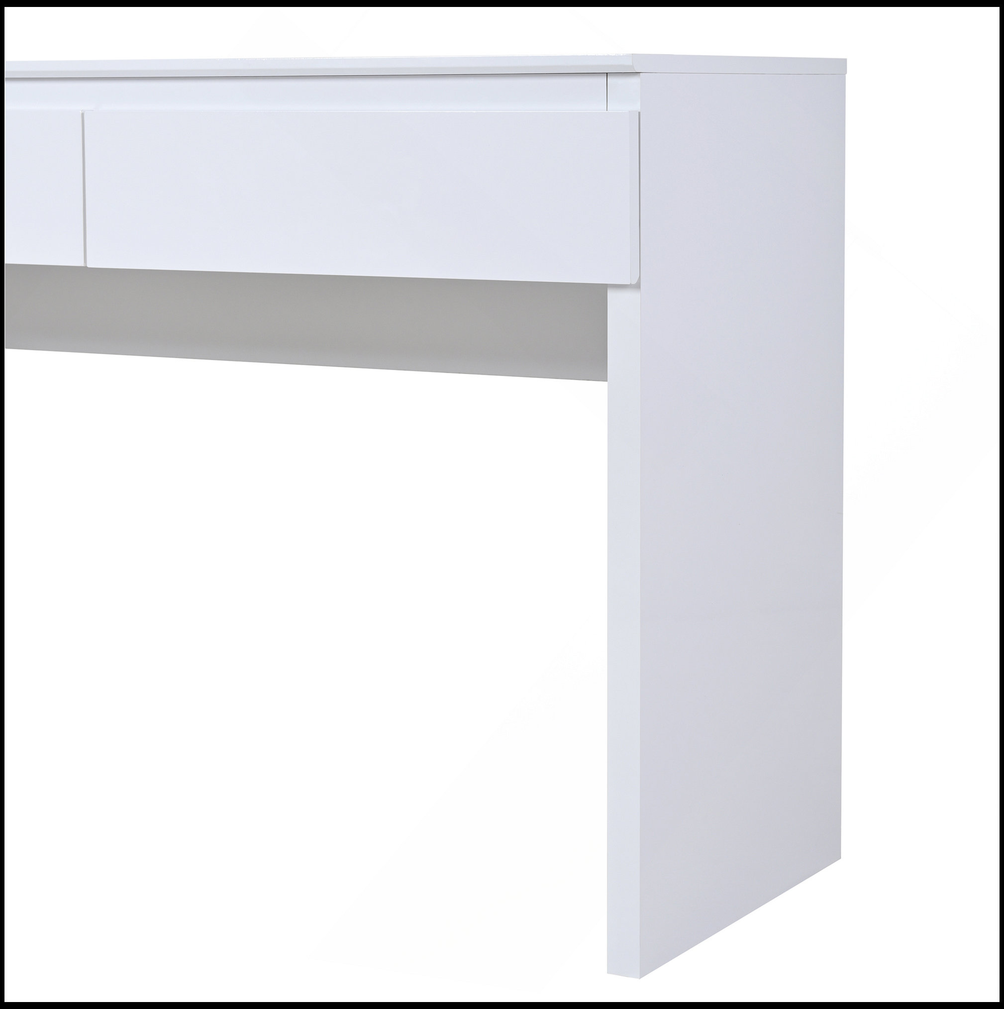 Wrought Studio Modern Minimalist Two Drawer Dressing Table And Storage ...