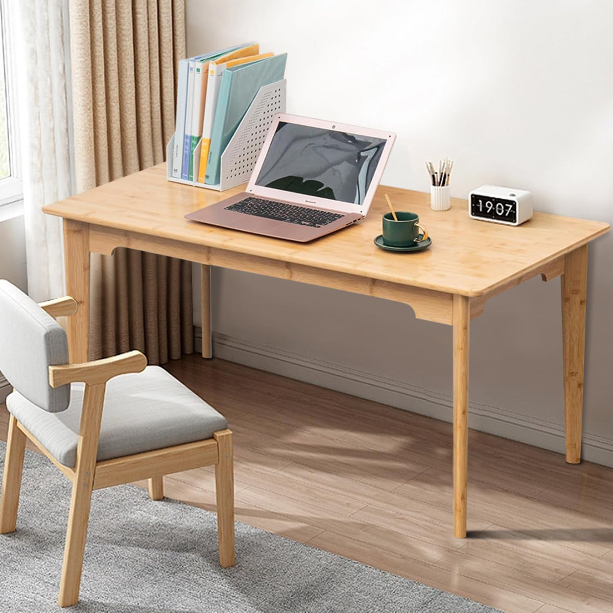 Maydear Dousy Solid Wood Desk | Wayfair