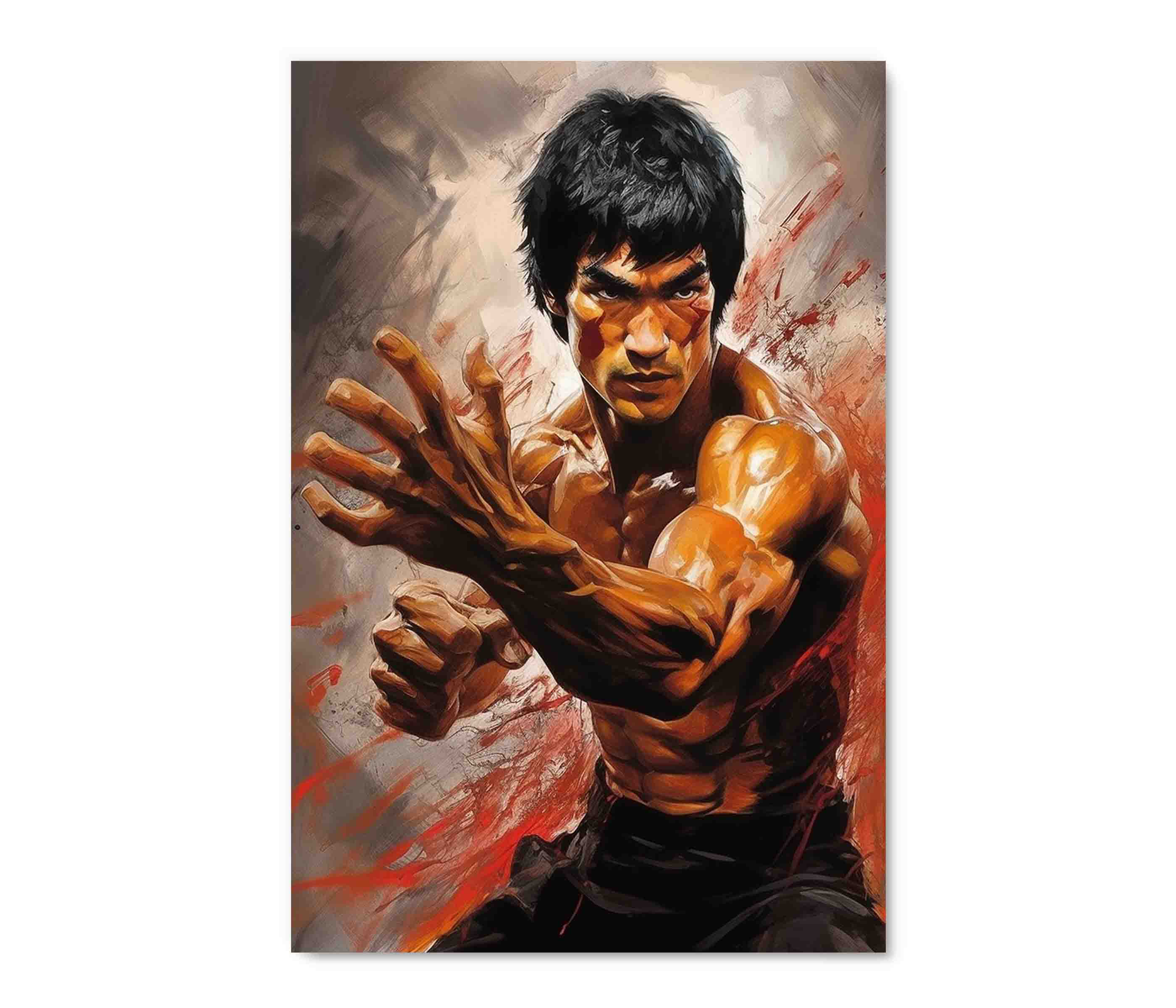 Red Barrel Studio Bruce Lee II Print on Acrylic - Wayfair Canada