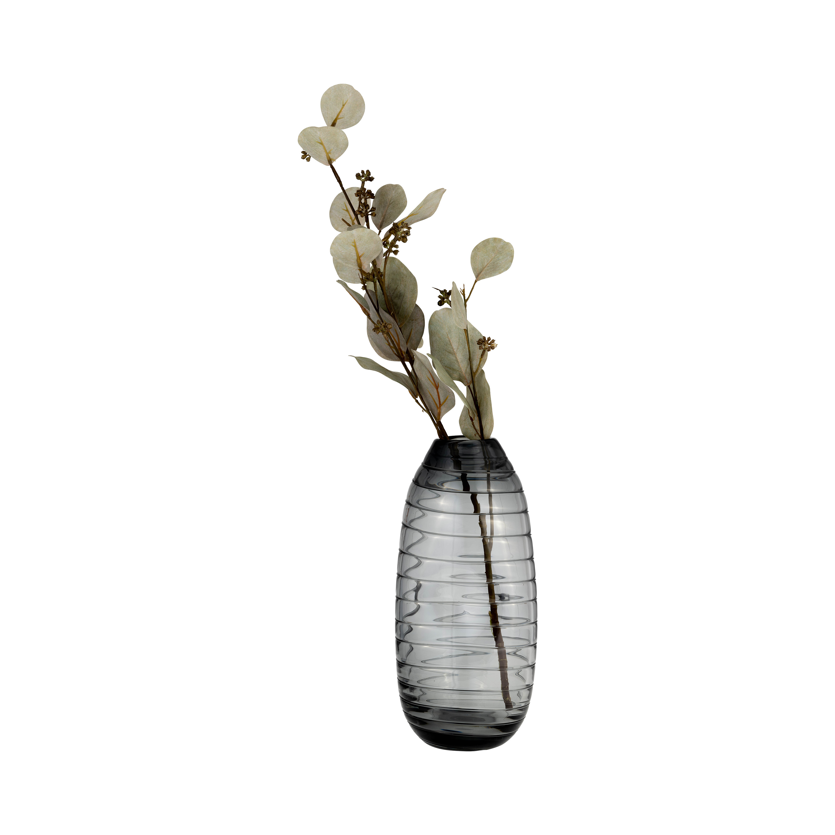 Wrought Studio™ Artisan Glass Smoke Vase | Wayfair