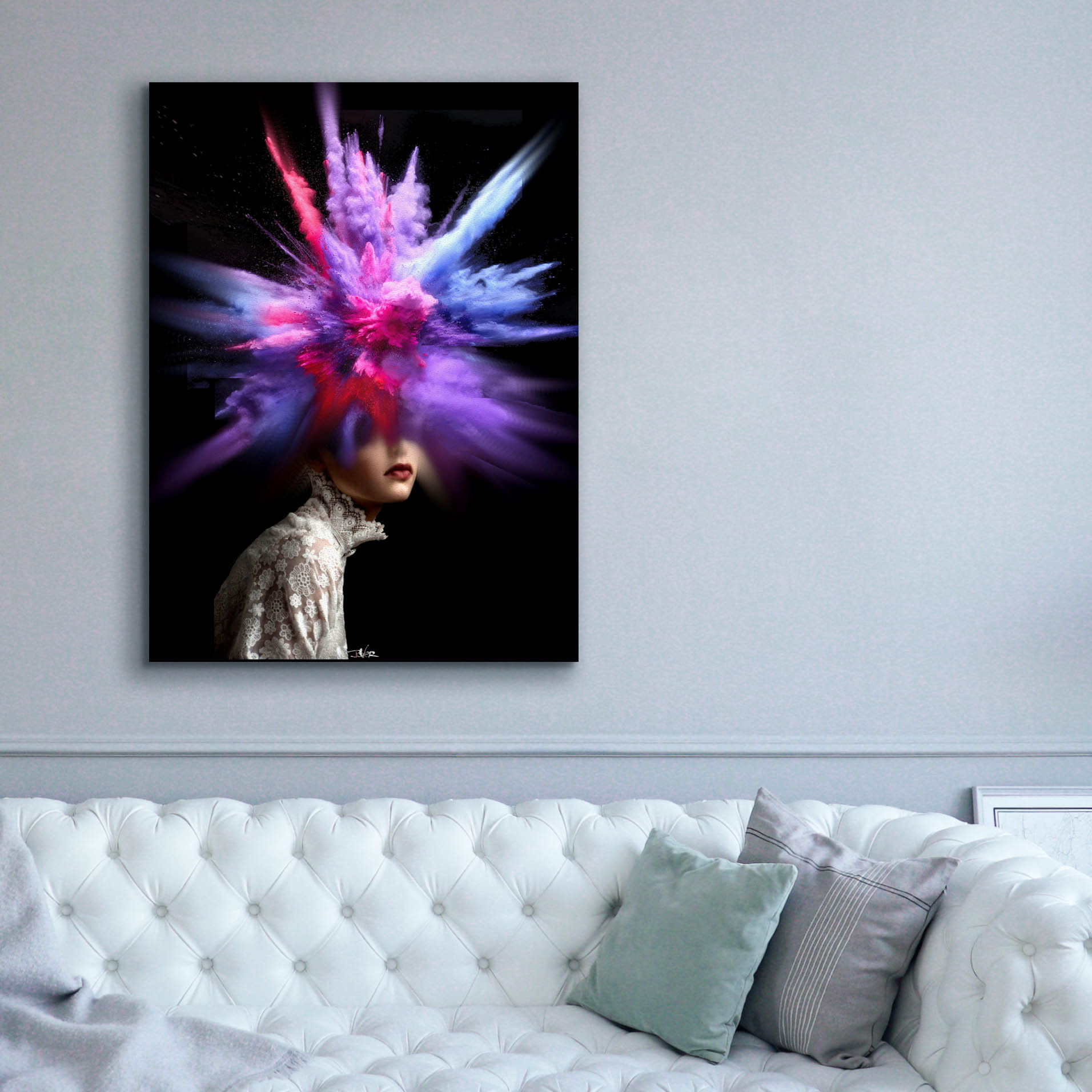 Epic Graffiti 'Only The Lonely' by Loui Jover Canvas Wall Art, 40" x 54 ...