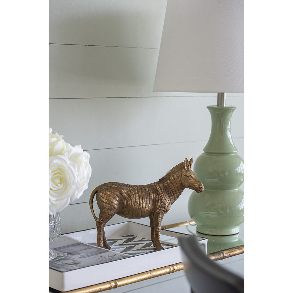 Dakota Fields Muscogee Zebra Statue - Wayfair Canada