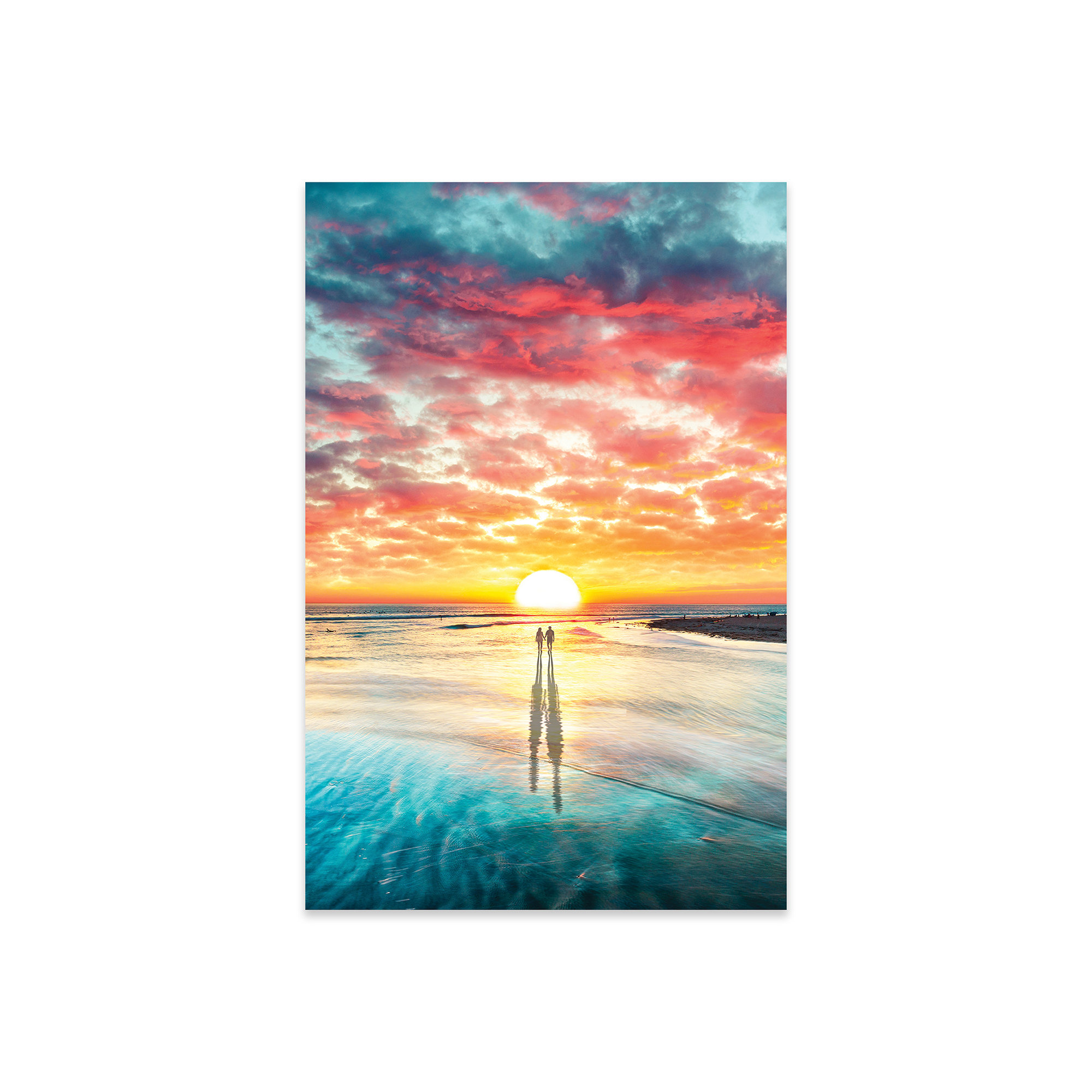 Highland Dunes Beach Sunset Print On Acrylic Glass - Wayfair Canada