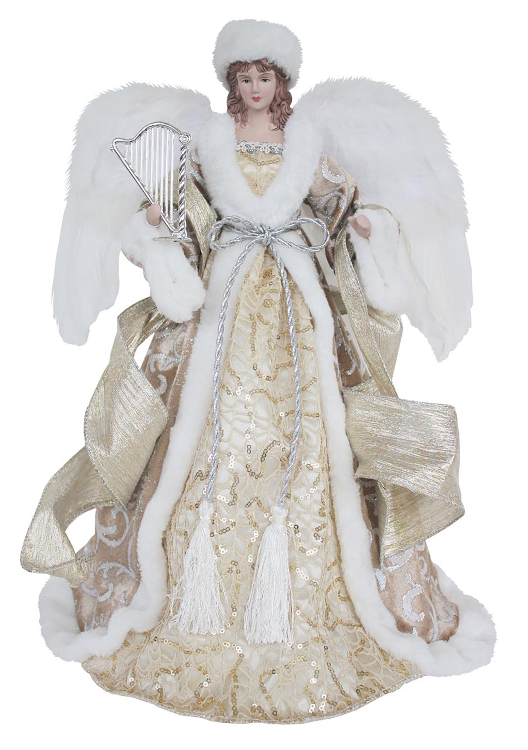 The Holiday Aisle® Regal Angel Tree Topper & Reviews | Wayfair