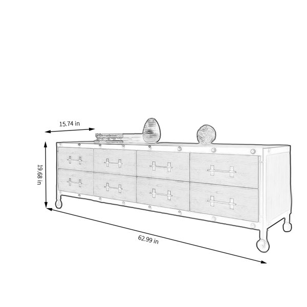 Williston Forge Kacerek 62.99'' W Storage Credenza | Wayfair