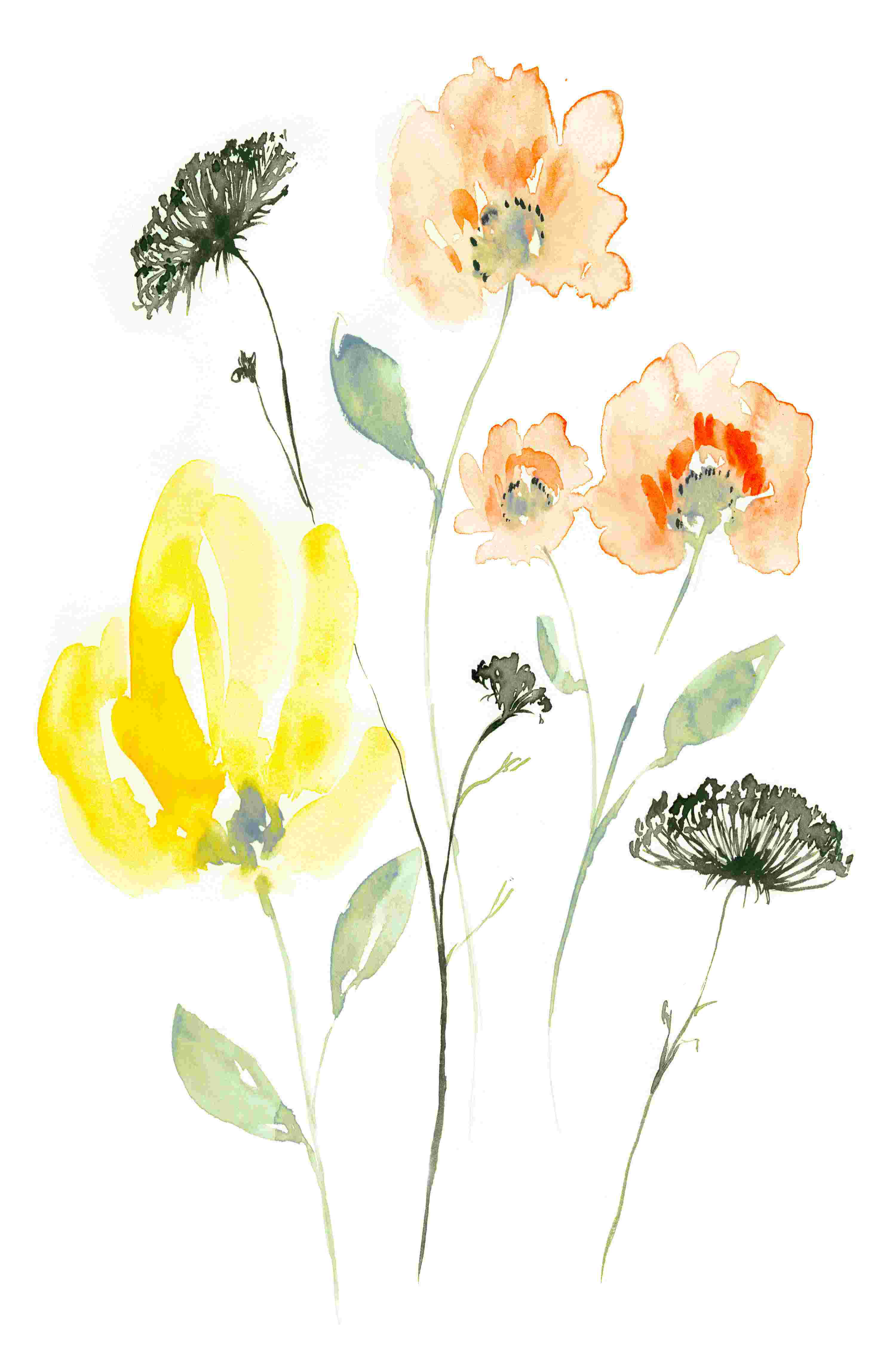 Winston Porter Bright Wildflowers II - Wayfair Canada