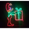 Lori's Lighted D'Lites Elf with Christmas Package Holiday Lighted ...