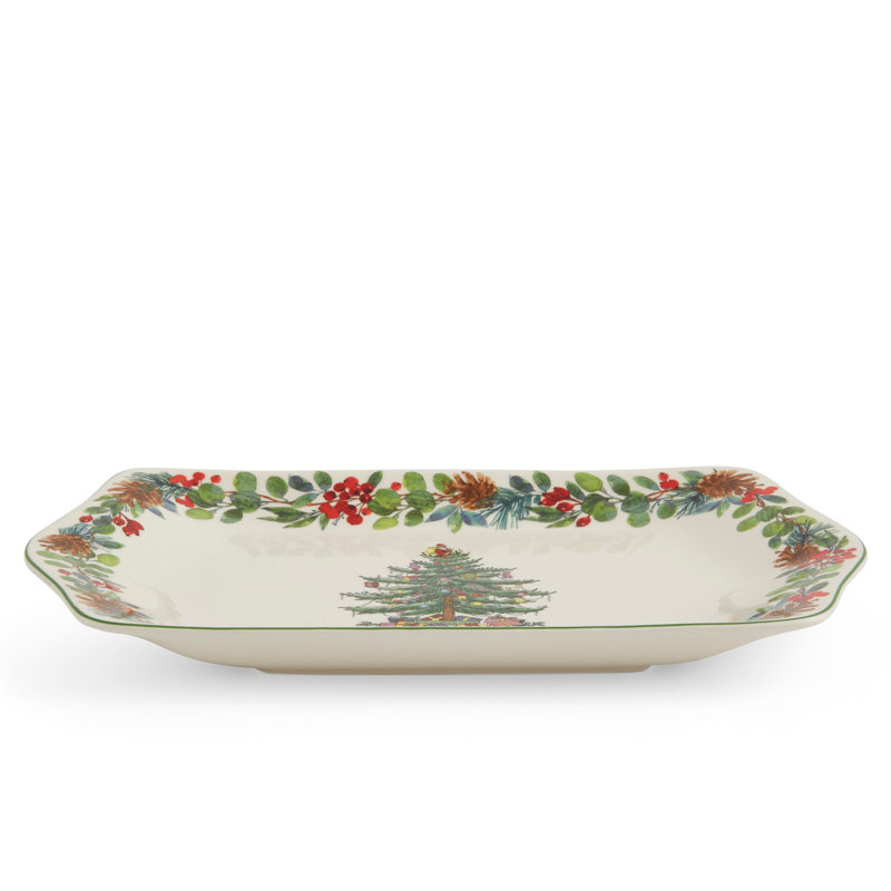 Spode Christmas Tree Annual Dessert Tray 12" 2022 & Reviews | Wayfair