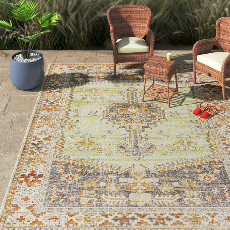 Langley Street Giuliani Oriental Indoor / Outdoor Rug & Reviews | Wayfair