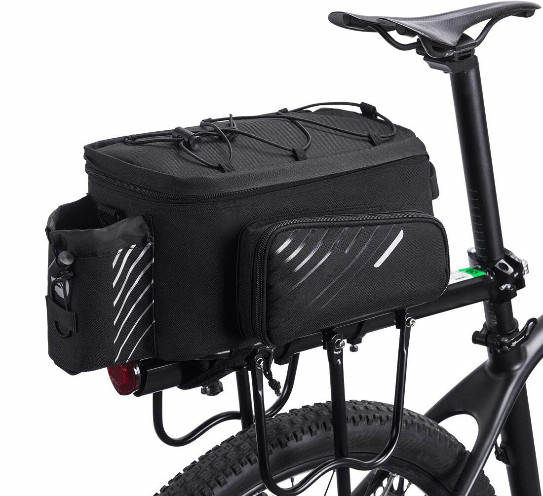 Hokku Designs Bike Rack Bag Bicycle Bag Trunk Rear Rack Bag Bike ...